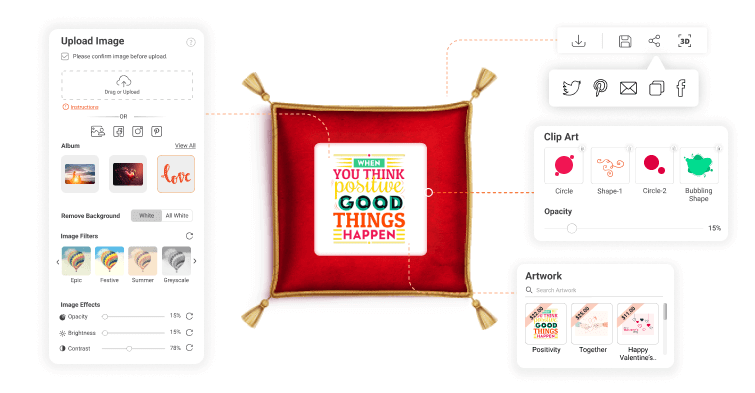 Personalized Gift Software Integrate to Web2Print Store