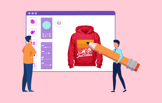 Web2Print Hoodie Designer Software for eCommerce Stores