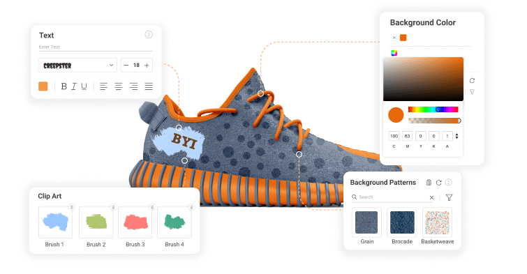 Shoe Design Software | Web2Print Shoe Design Tool