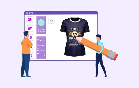 T-shirt Design Software for Web2Print eCommerce Store